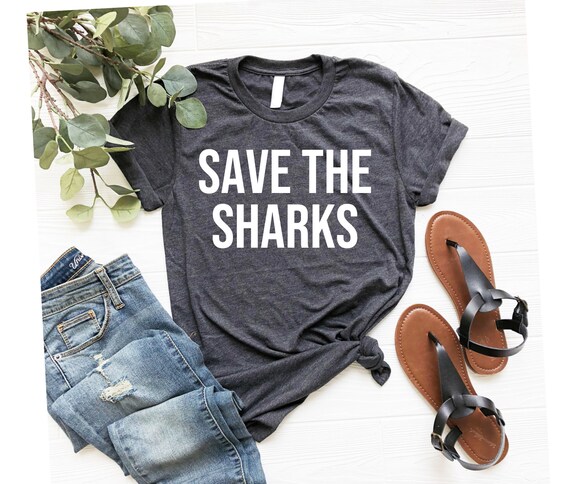 Extinction Animals Save the Sharks Shirt Save Sharks Shirt - Etsy