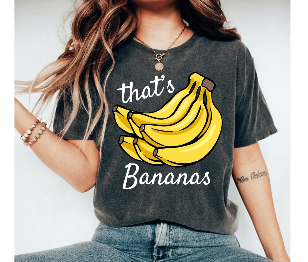 Banana Shirt, Fruit Shirt, Funny Banana, Vintage Aesthetic, Retro ...
