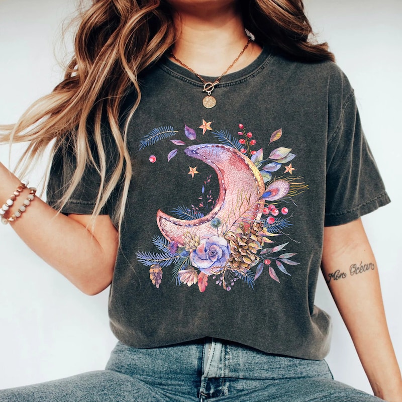 Moon Shirt - Etsy