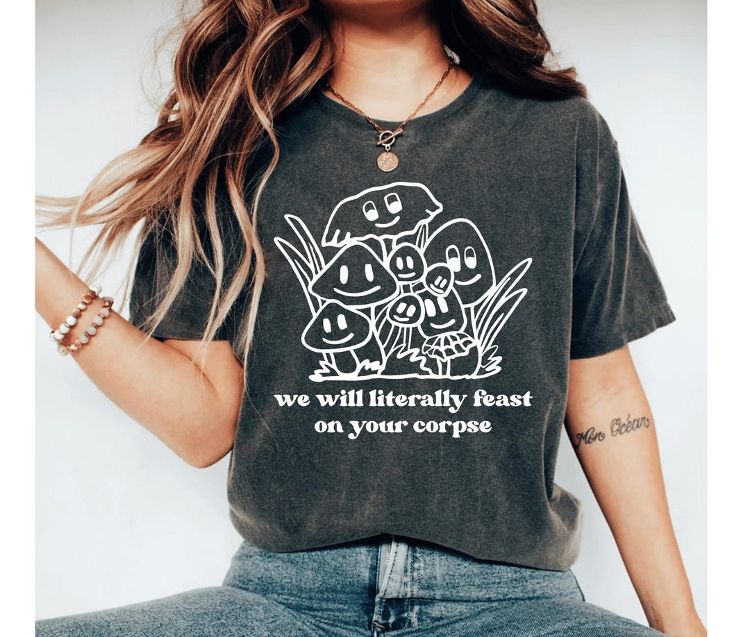 Idée cadeau chemise champignon drôle pour amateur de champignons t ...