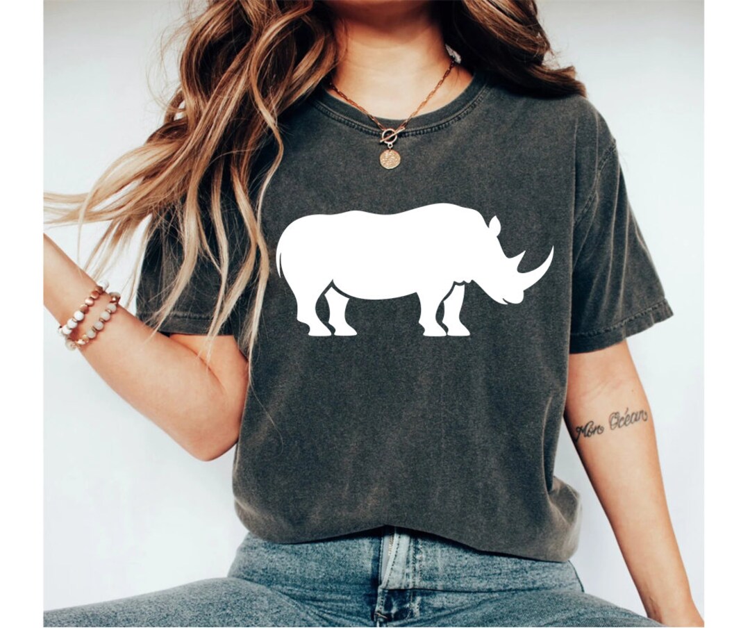 Rhino Shirt, Rhinoceros Shirt, Rhino T Shirt, Rhino Tshirt, Rhinoceros ...