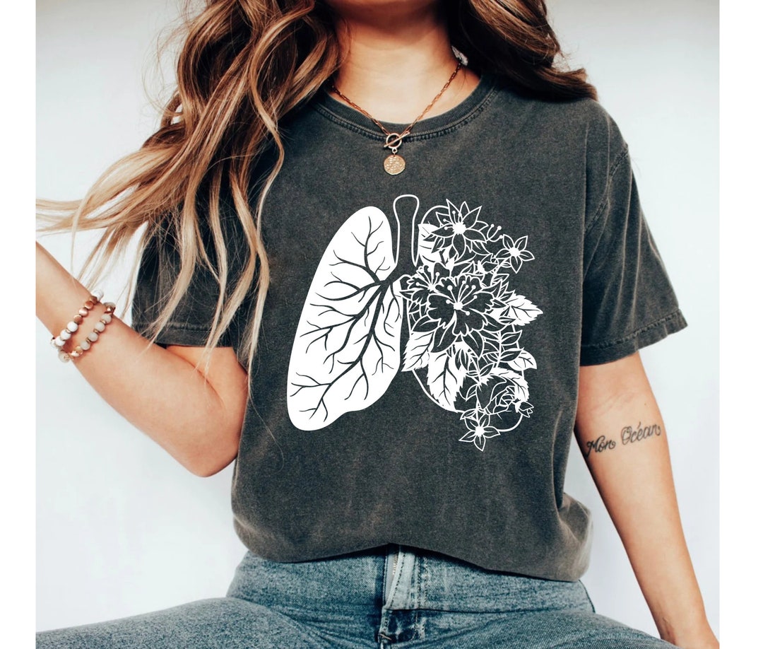 Lung Shirt RT Shirt Respiratory Therapy Pulmonologist - Etsy