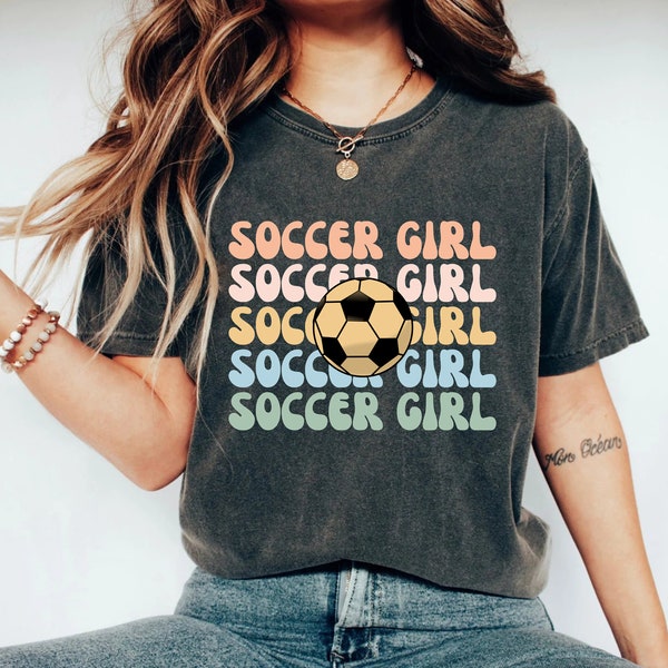 Girls Soccer Shirts - Etsy