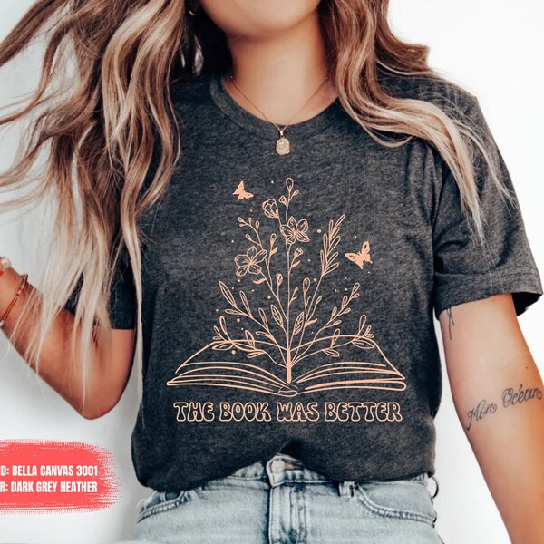 Book Shirt - Etsy
