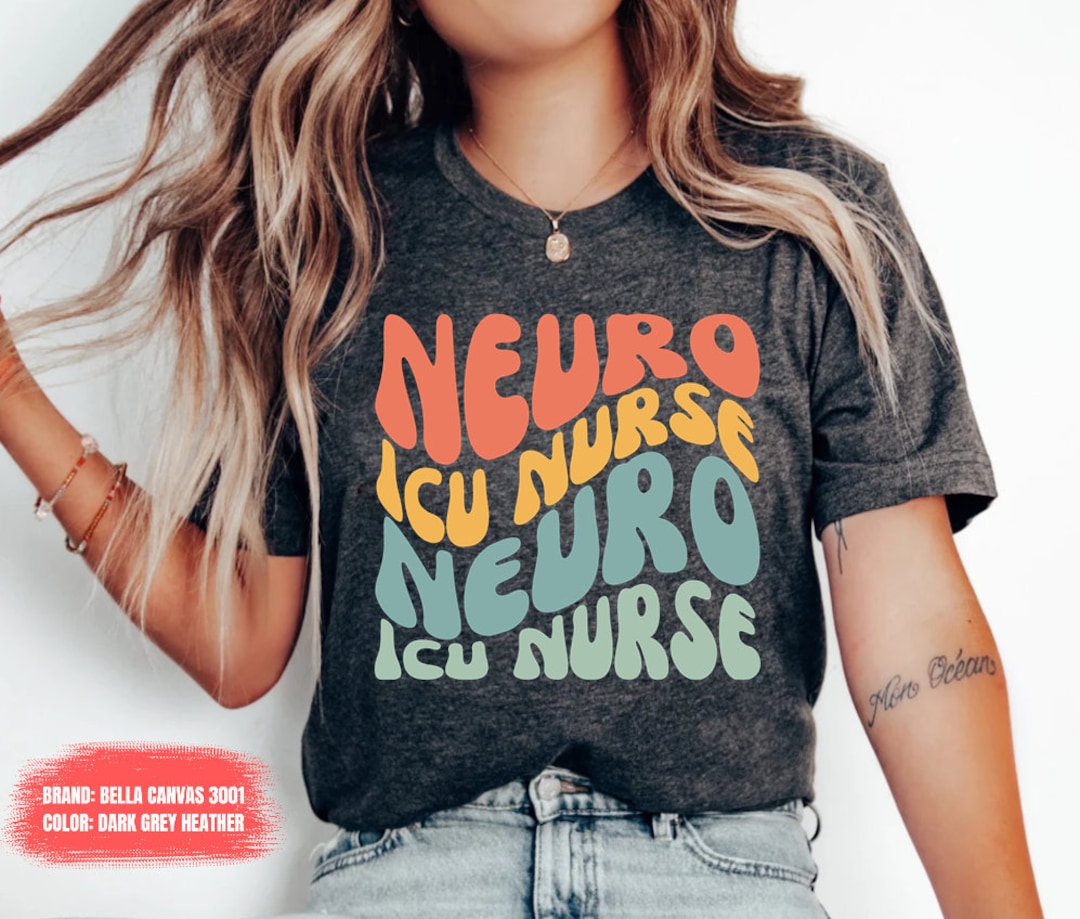 Neuro Icu Nurse Shirt Neuro Nurse Tshirts Neuro Nursing Future Neuro Nurse Shirts Er Nurse Shirt ...