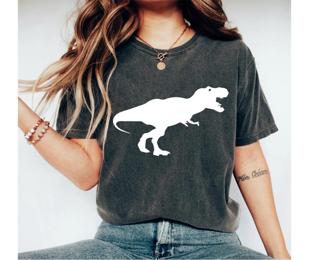 Dinosaur Shirt Dinosaur Bones Shirt Dinosaur T-rex Shirt Cute Dino ...