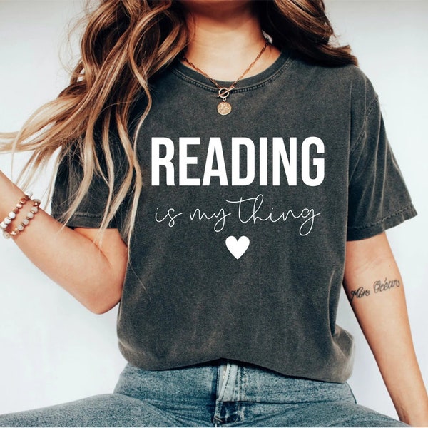 Reading Shirt - Etsy