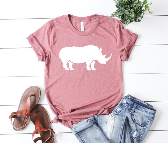 Rhino Shirt Rhinoceros Shirt Rhino T-shirt Funny Rhino Shirt - Etsy