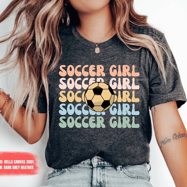 Girls Soccer Shirts - Etsy