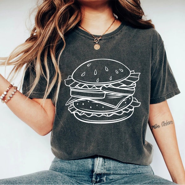 Hamburger Tshirt - Etsy