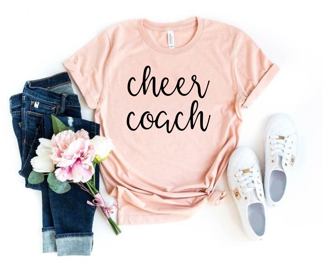 Coach Life Teecoach Gift Cheerleading Coach Coach T-shirt Womens Cheer ...