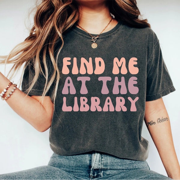 Library Shirt - Etsy