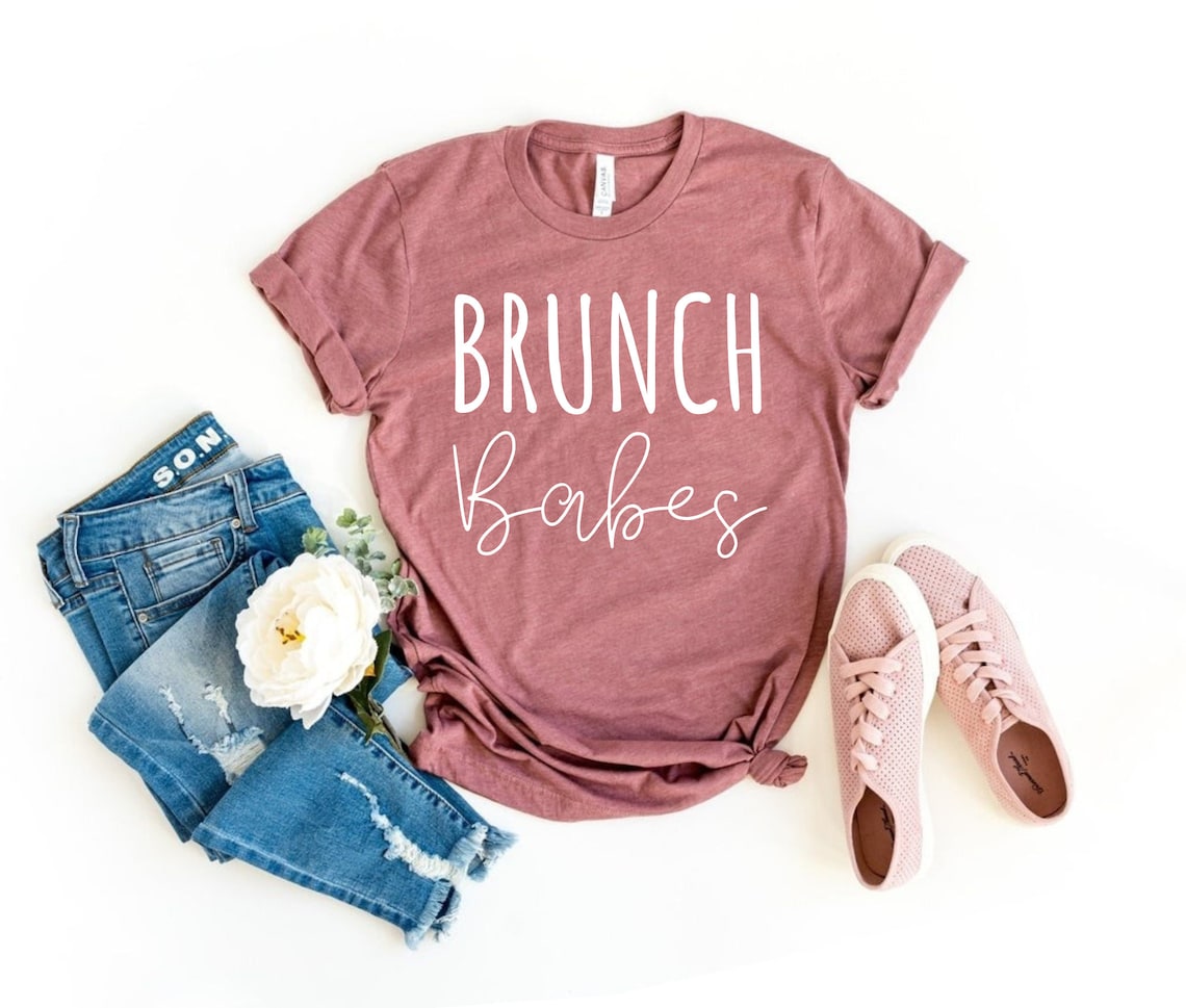 Brunch Babes Shirts Brunch Group Shirts Cute Brunch Shirts | Etsy