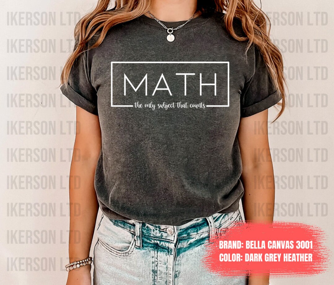 Funny Math Shirt Math Shirt Math Teacher Math Teacher Gift - Etsy