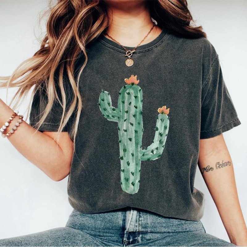 Cactus Shirt - Etsy