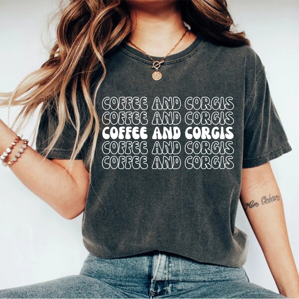 Corgi Shirt - Etsy