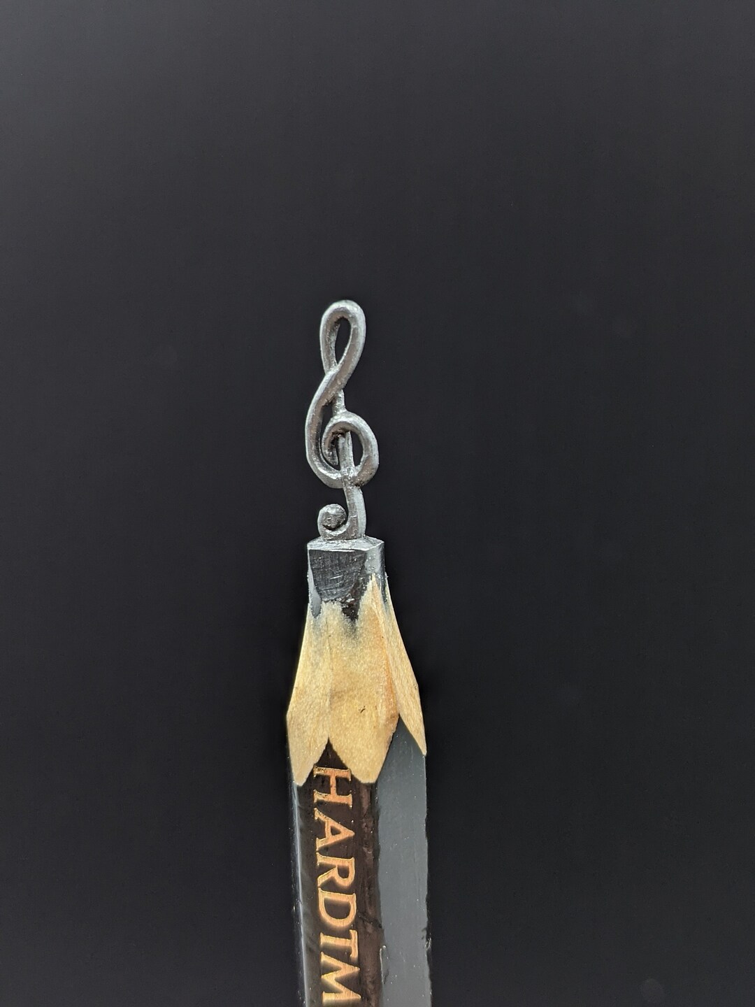 Violin Key - Pencil Lead Carving / Pencil Carving / Strawser Carving ...