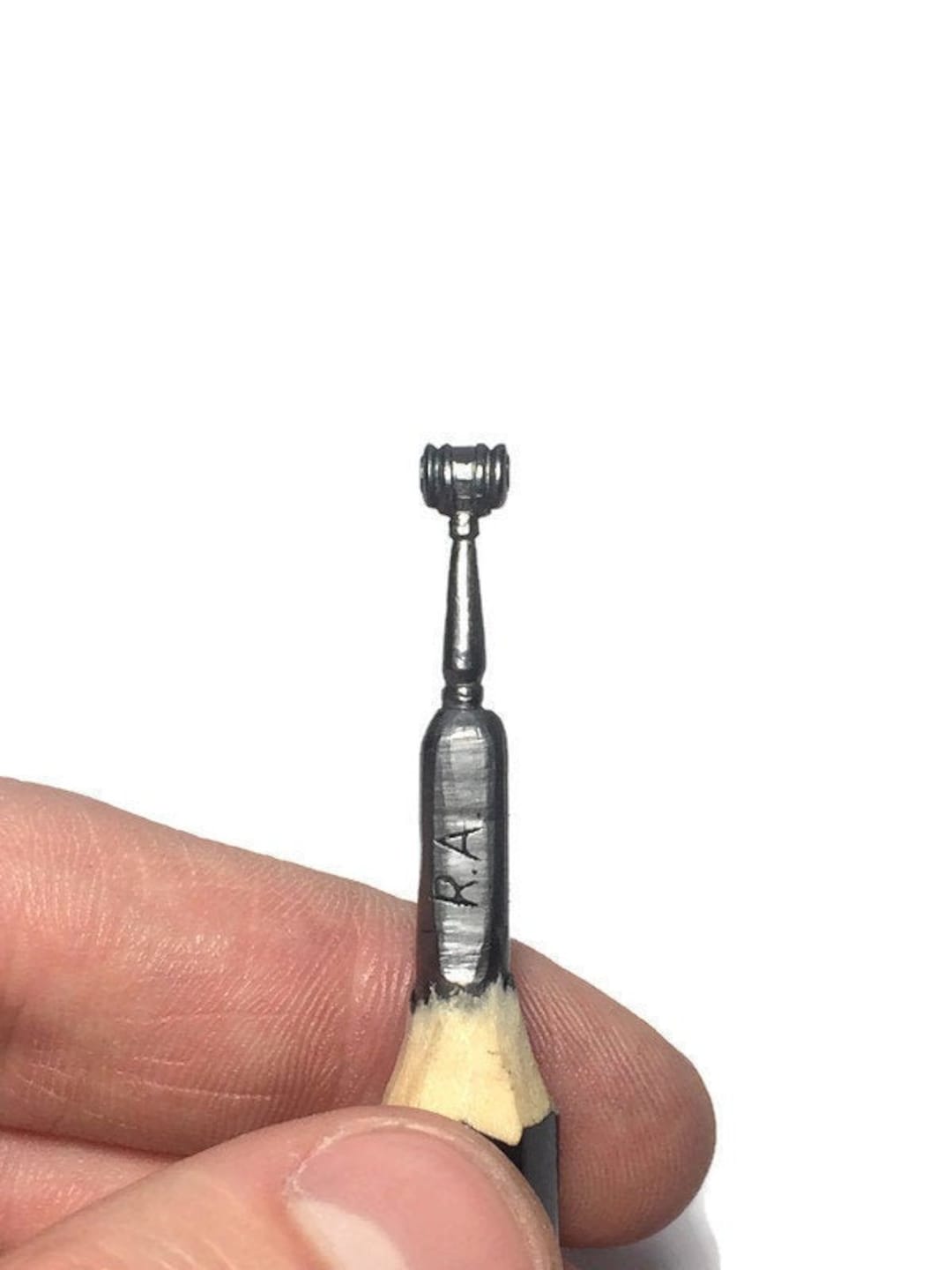 Judges Gavel - Pencil Lead Carving / Pencil Carving / Strawser Carving ...