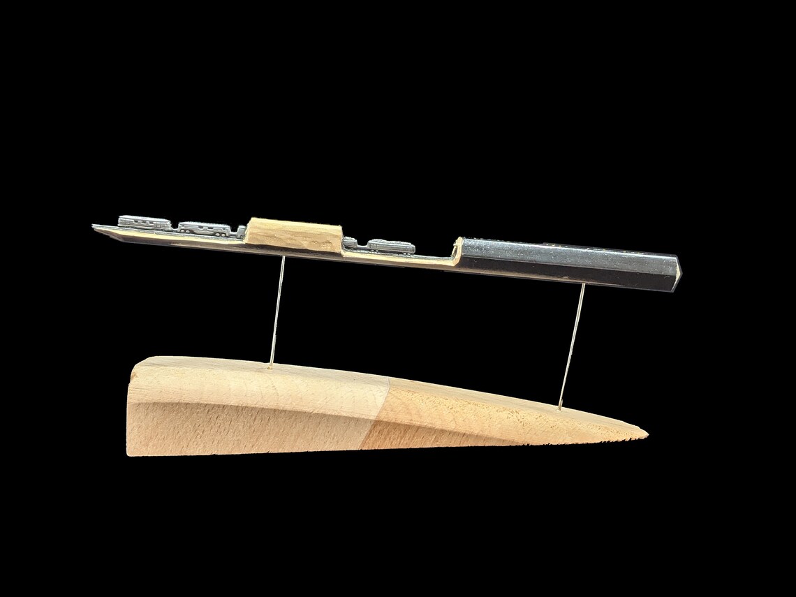 Locomotive in Railway Pencil Carving / Train With Trestles / Tunnel ...