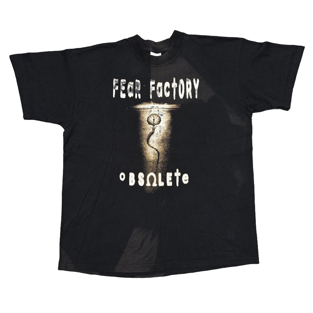 Vintage Fear Factory Shirt 90s Metal Shirt Vintage Band Shirt Tour ...