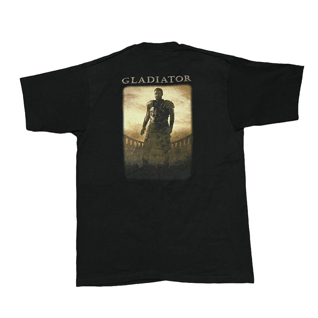 Vintage Movie Shirt Gladiator Promo Shirt Ridley Scott Russell Crowe ...
