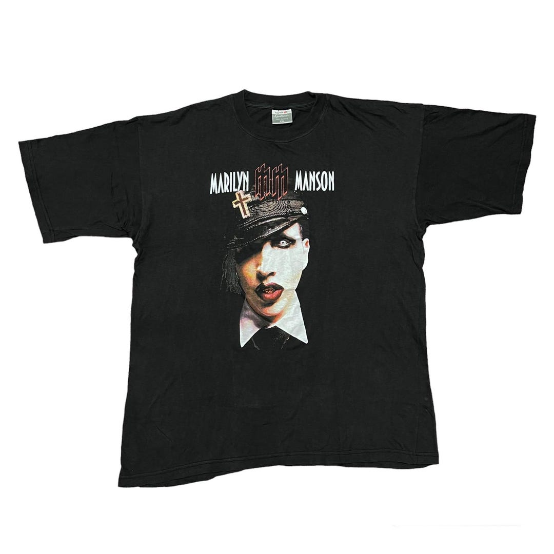 Vintage Marilyn Manson Shirt Vintage Band T-shirts Cradle of Filth ...