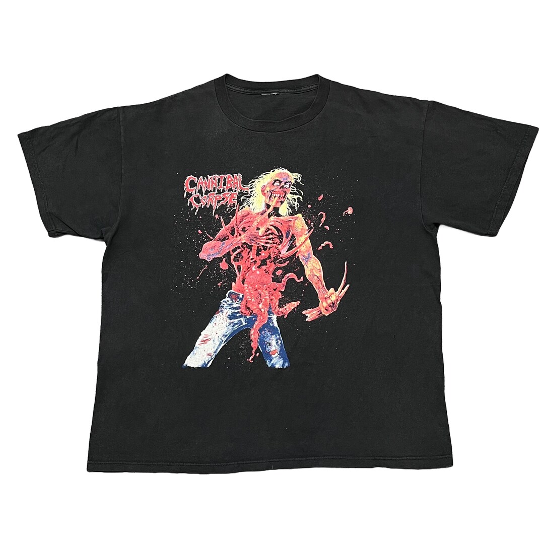 Vintage Cannibal Corpse Shirt Death Metal Shirt Morbid Angel Shirt Bolt ...