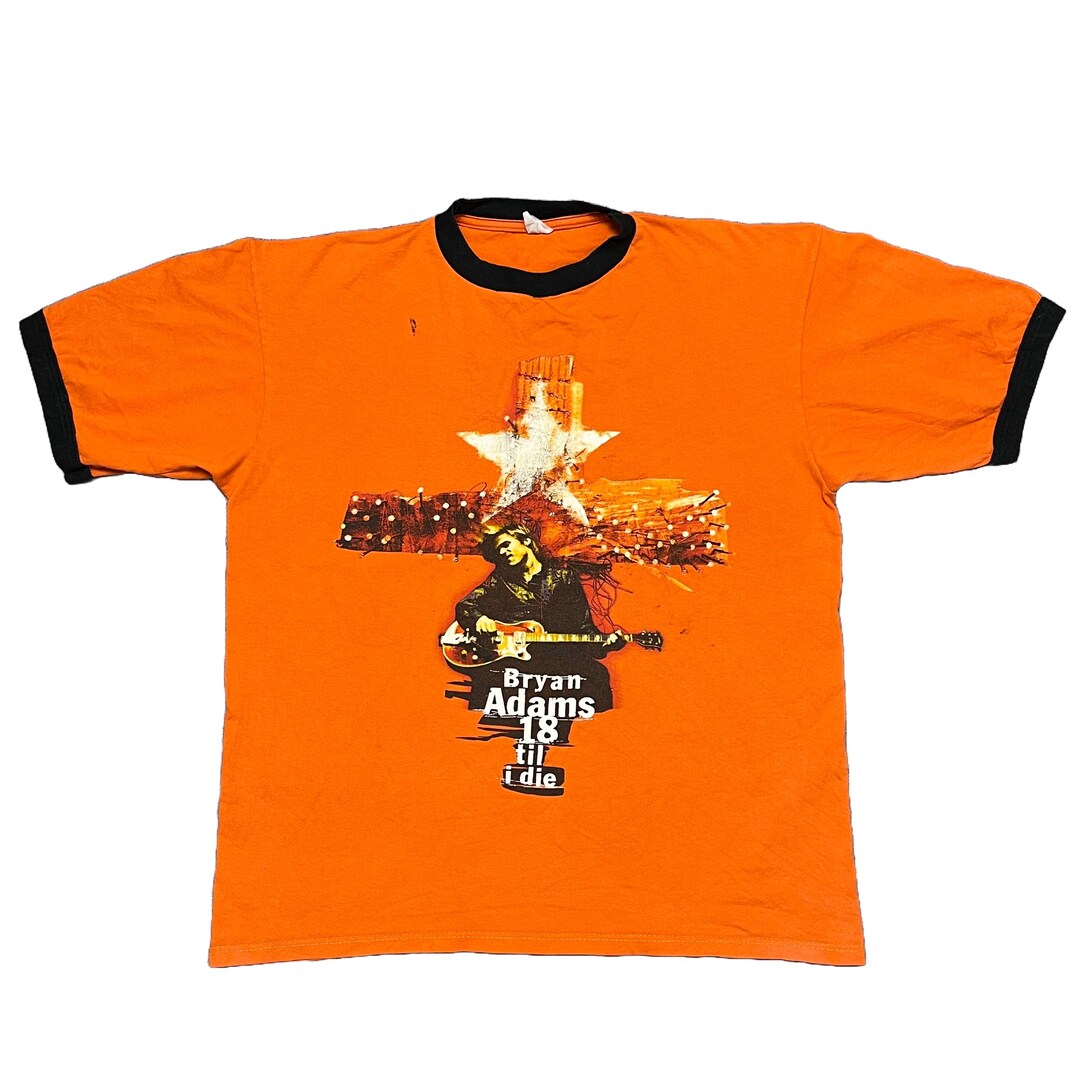 Vintage Bryan Adams Shirt 90s Tour Shirt Concert Shirt Vintage Band ...