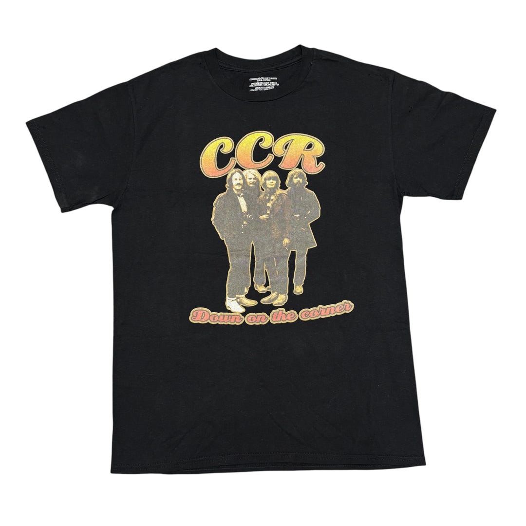 Creedence Clearwater Revival Shirt Tour Tee Concert Shirt Rock Band ...