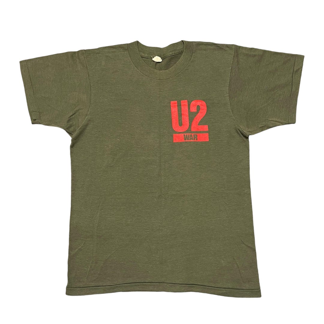 Vintage U2 Shirt 80s Tour Shirt Screen Stars Single Stitch Shirt ...