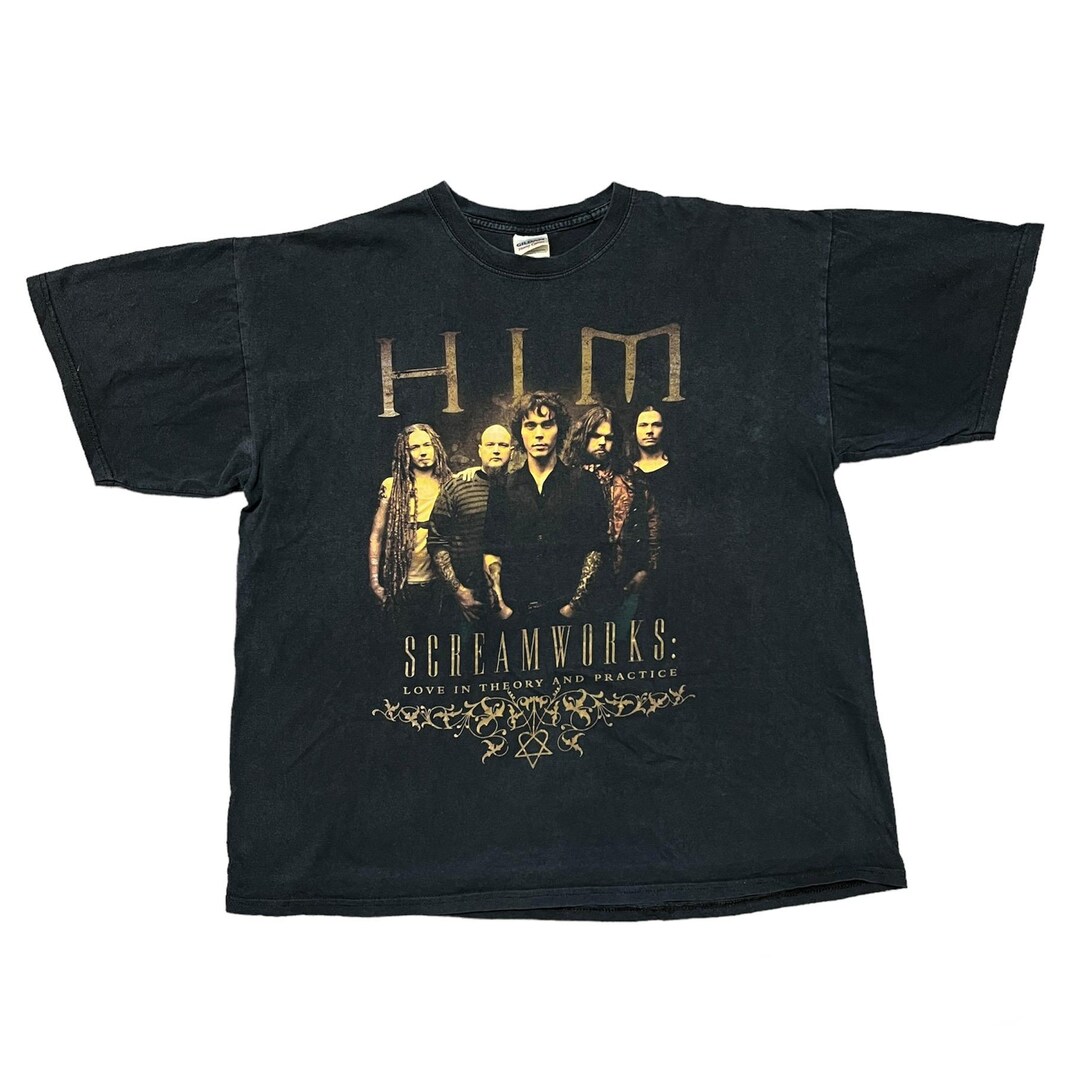 Vintage Him Band Shirt Gothic Clothes Vintage Band Tee Tour Shirt ...