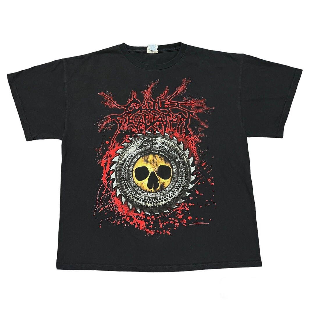 Cattle Decapitation Shirt Napalm Death Metal Shirt Vintage Band Shirt ...