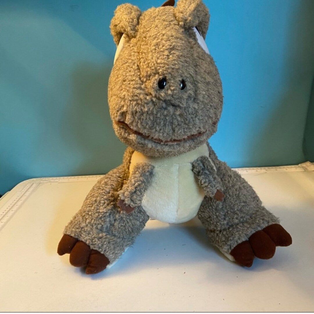 Vintage Goobee T-rex Stuffed Toy - Etsy