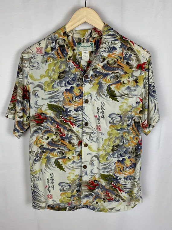 Kamehameha loud hawaiian shirt - Gem