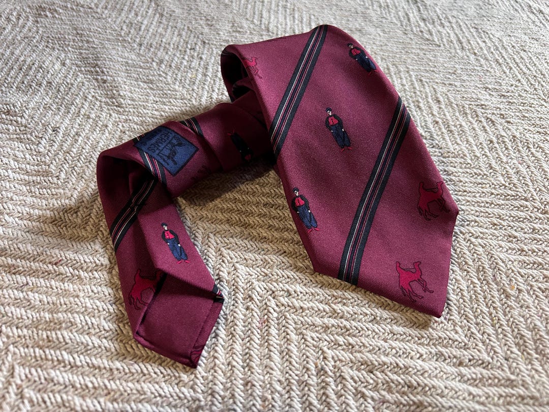 Hermes Paris Silk Tie 7022 TA Burgundy Rare Vintage Necktie - Etsy