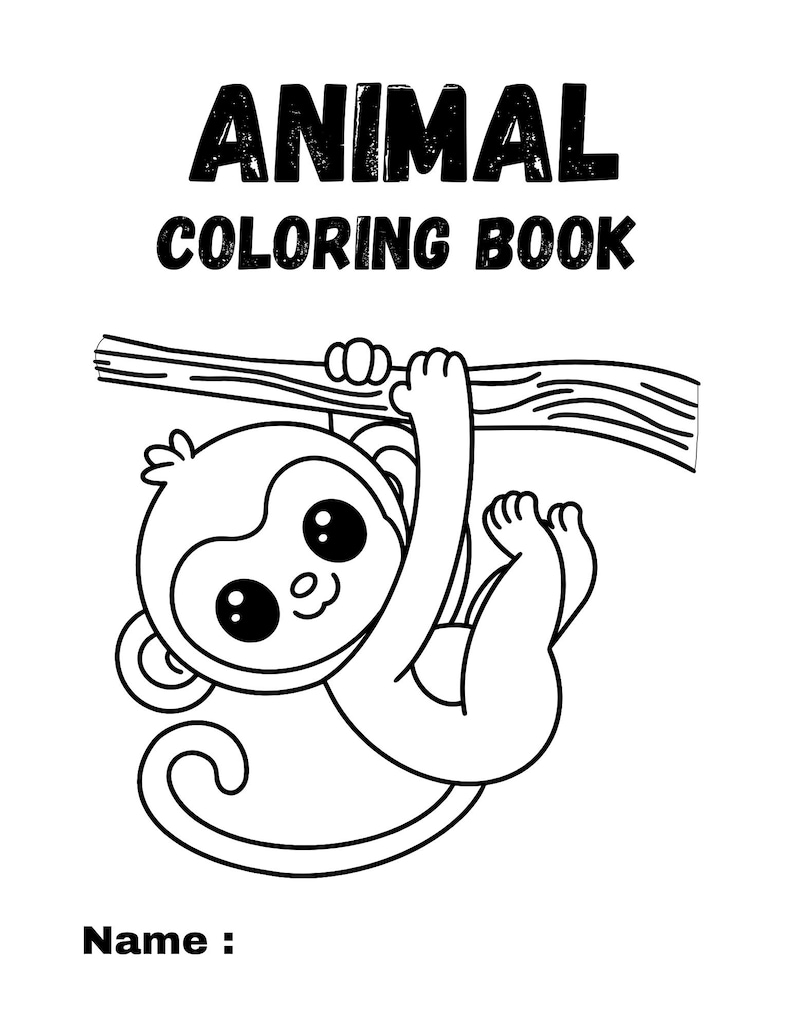 Color & Guess the Animal | Fun Educational Animal Coloring Book for ...