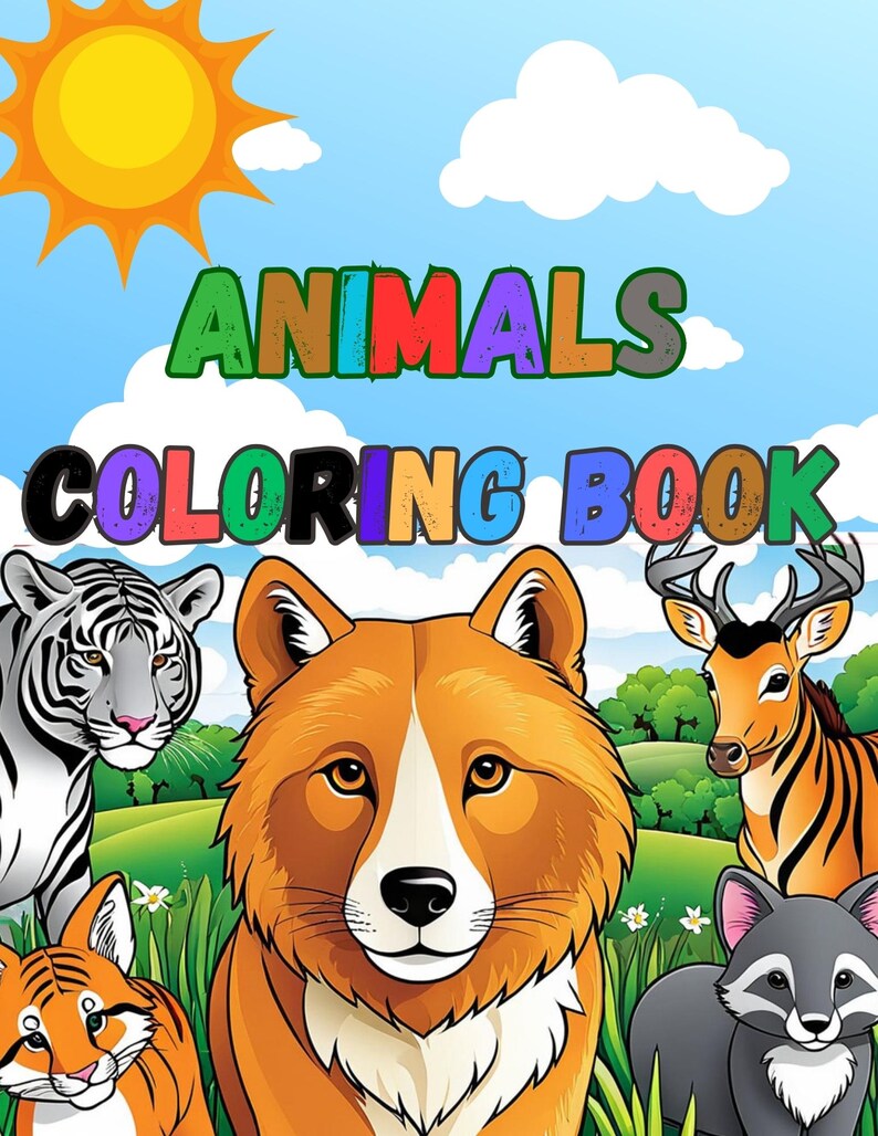 Color & Guess the Animal | Fun Educational Animal Coloring Book for ...