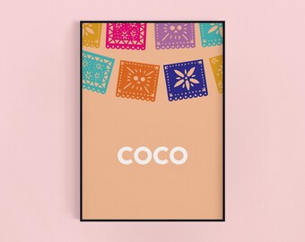 Coco Movie Poster - Etsy UK