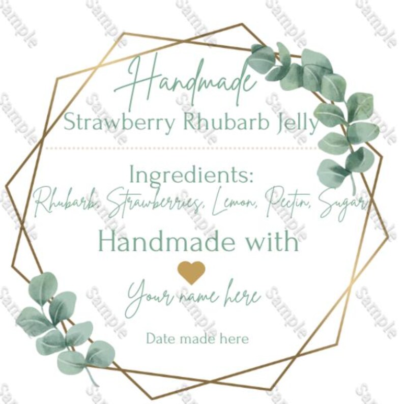 DIGITAL DOWNLOAD Canning Sticker Label - Etsy