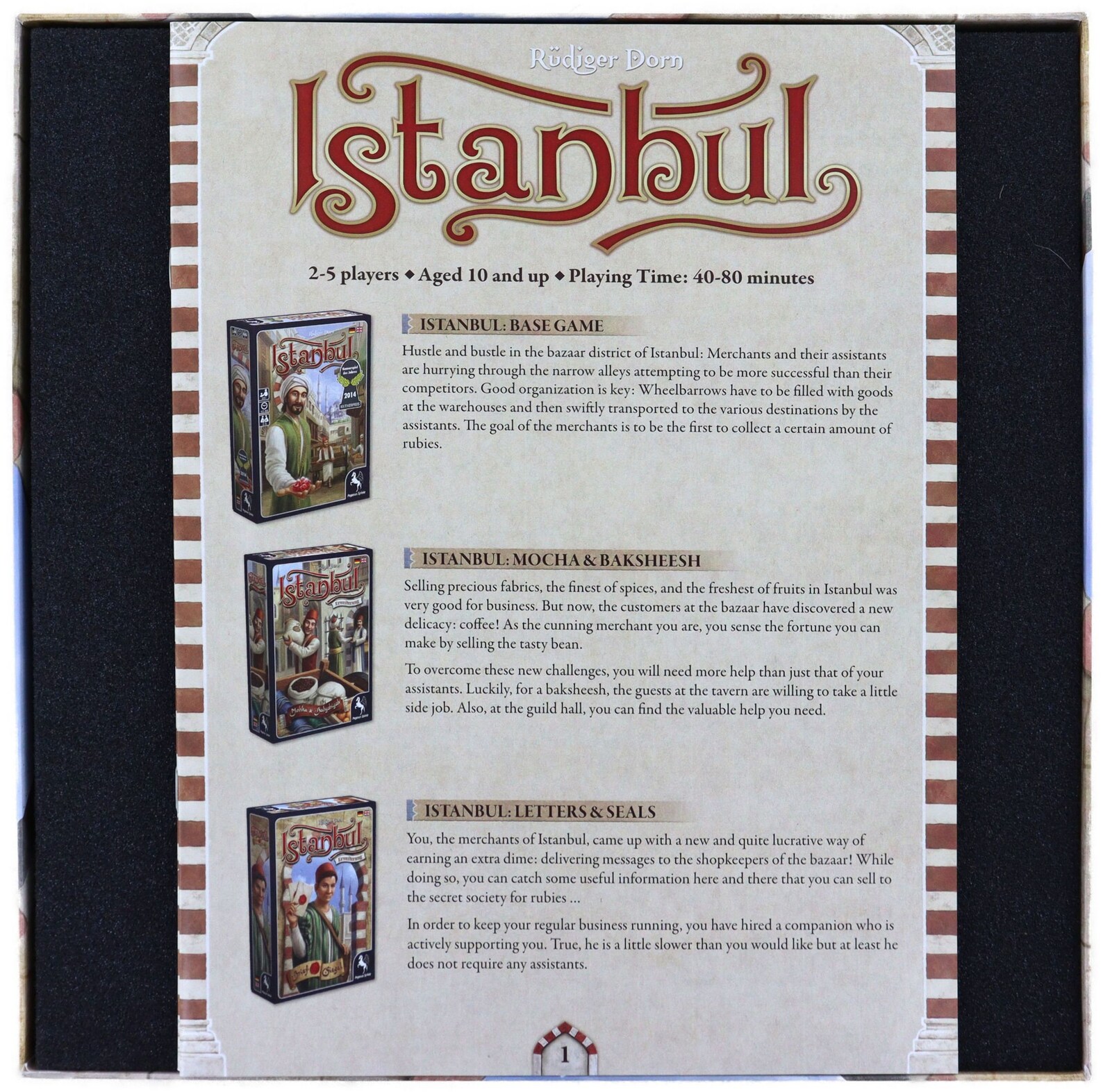Feldherr Organizer Insert Für Istanbul - Big Box - Brettspielbox - Etsy