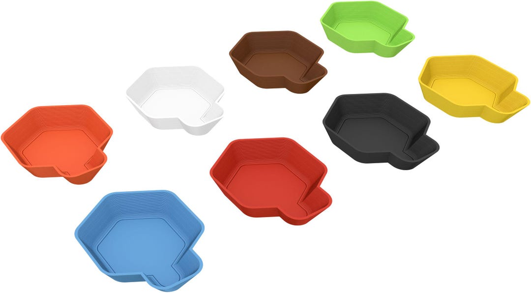 8er Set Feldherr Token-trays SHELL XL - Etsy