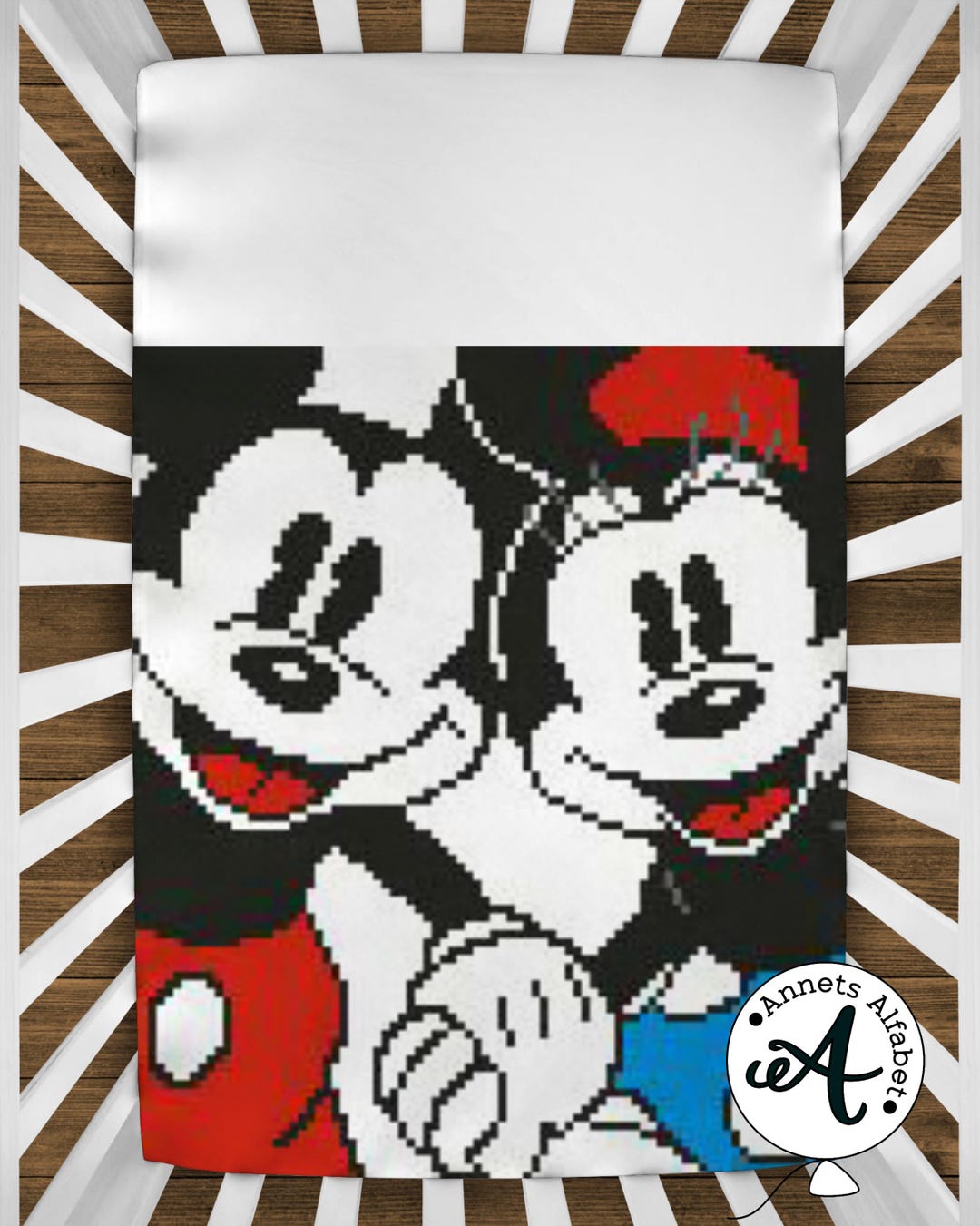 Crochet Pattern C2c Mr. En Mrs. Mouse Graphghan, Corner to Corner ...