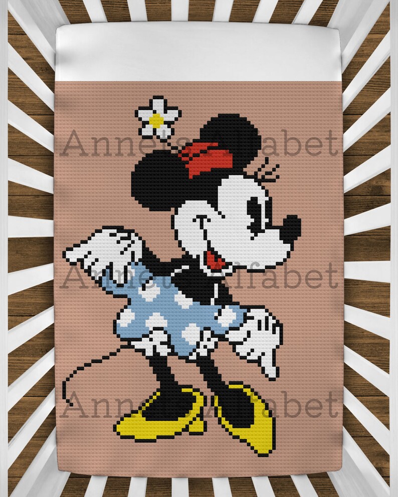 Crochet Pattern C2c Mrs Mouse Graphghan Corner to Corner - Etsy