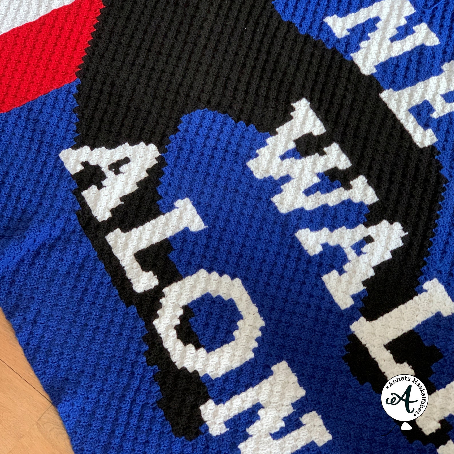 Crochet Pattern C2c Soccer Afghan, Liverpool, You'll Never Walk Alone ...