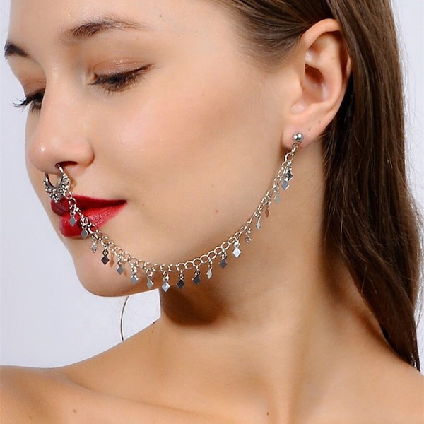 Septum Chain - Etsy Canada