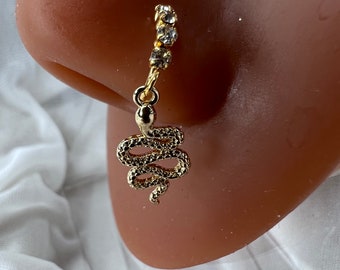 Snake Nose Ring - Etsy