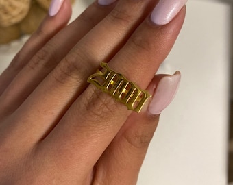 Birth Year Ring | Etsy
