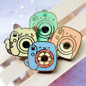 Pokecamera Hard Enamel Pin Pokemon Pin Camera Pin Kawaii Cute Pin - Etsy