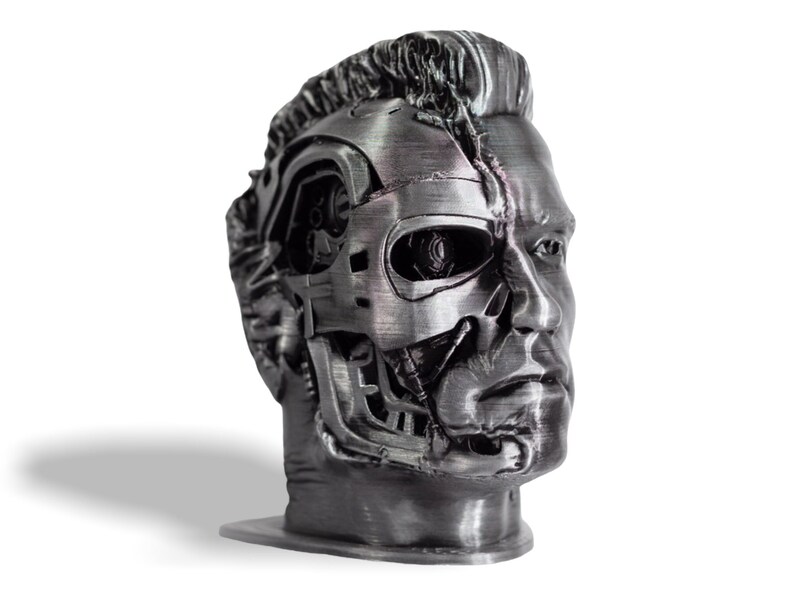 Terminator T-800 Arnold Schwarzenegger Bust V3 | Etsy