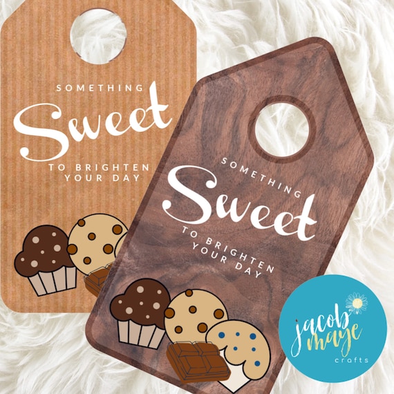 Printable Something Sweet Tags 2 styles Instant Download | Etsy